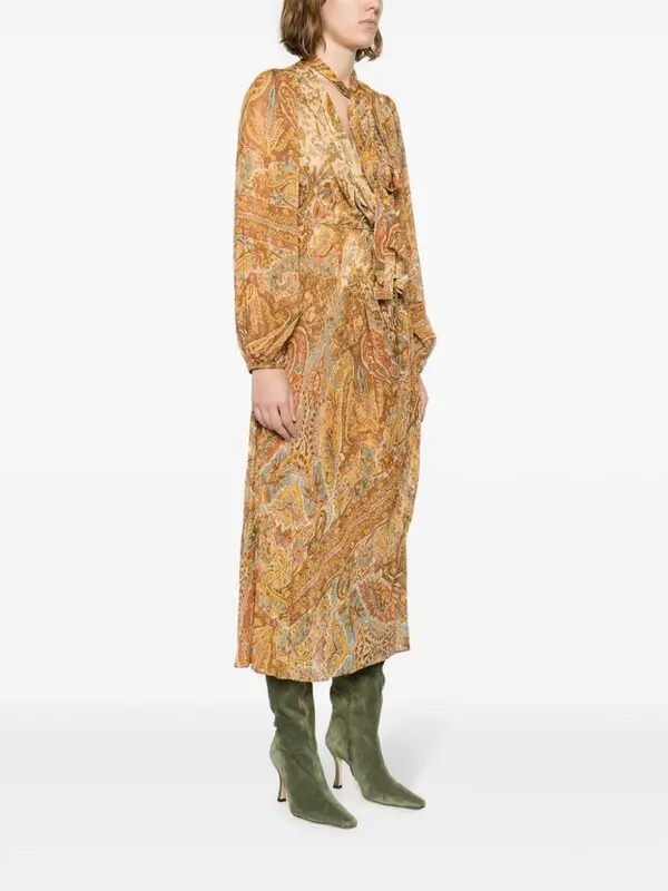 Zimmermann Luminosity Paisley-print Midi Dress