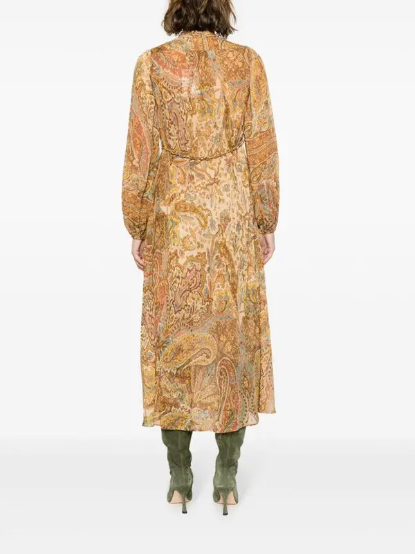 Zimmermann Luminosity Paisley-print Midi Dress