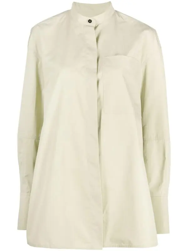 JIL SANDER Collarless Shirt