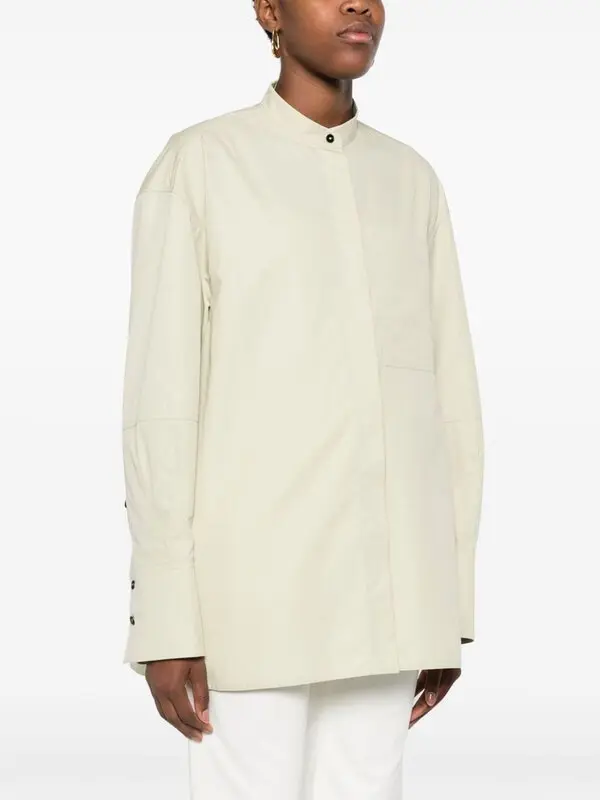 JIL SANDER Collarless Shirt