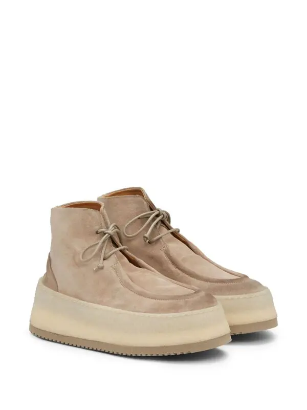 Marsèll 85mm Parapana Leather Boots - Neutrals
