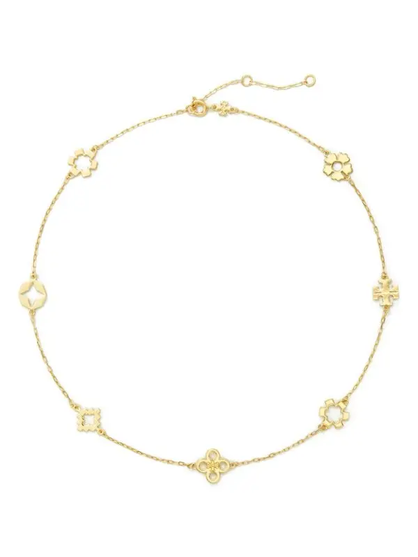 Tory Burch Kira Clover Necklace - Gold