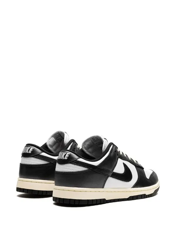 Nike Dunk Low Vintage Panda Sneakers - White