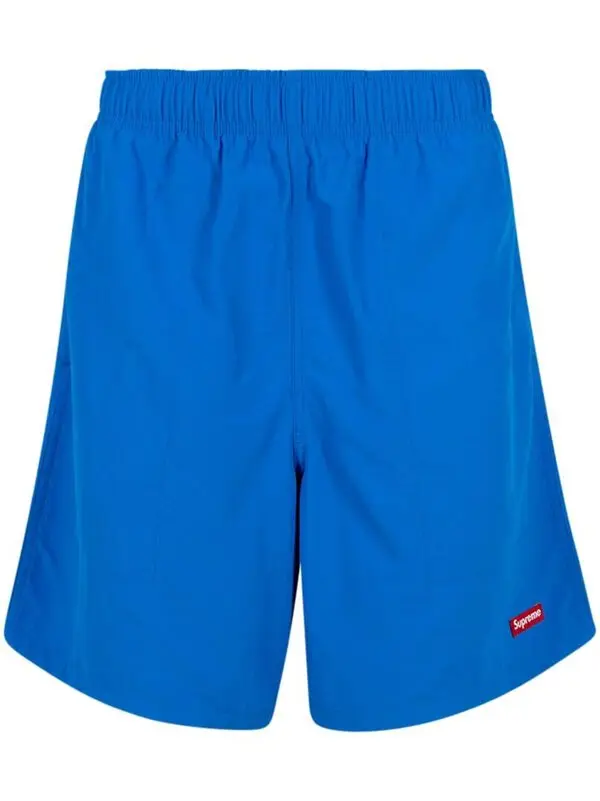 Supreme Water Box Logo Shorts - Blue