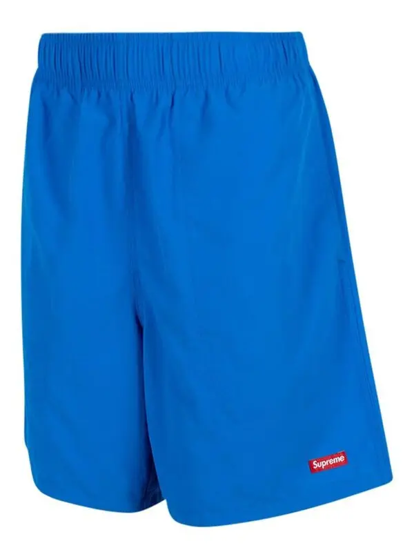 Supreme Water Box Logo Shorts - Blue