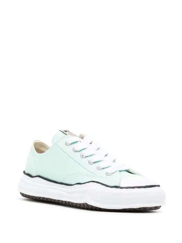 Mihara Yasuhiro Peterson Original Sole Canvas Sneakers - Green