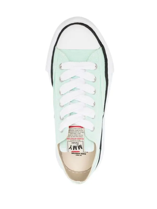 Mihara Yasuhiro Peterson Original Sole Canvas Sneakers - Green