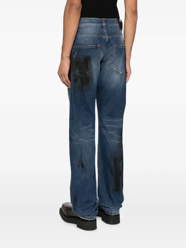 1017 Alyx 9sm Distressed Straight-leg Jeans