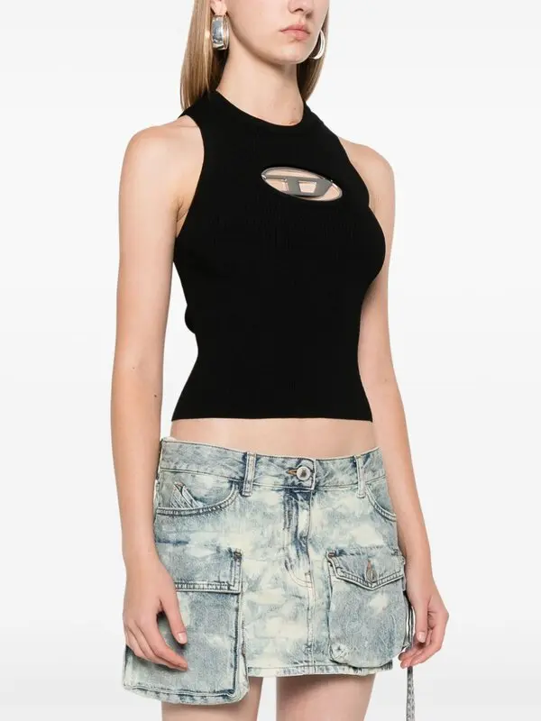 DIESEL M-onerva Tank Top - 9xx Black