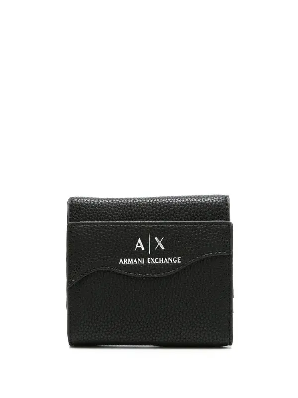 Armani Exchange Debossed-logo Tri-fold Wallet