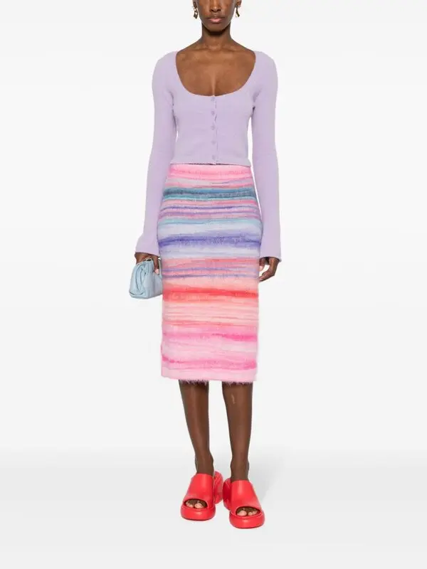 Missoni Slub Brushed Knitted Skirt
