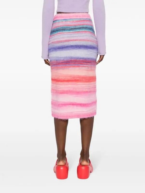 Missoni Slub Brushed Knitted Skirt