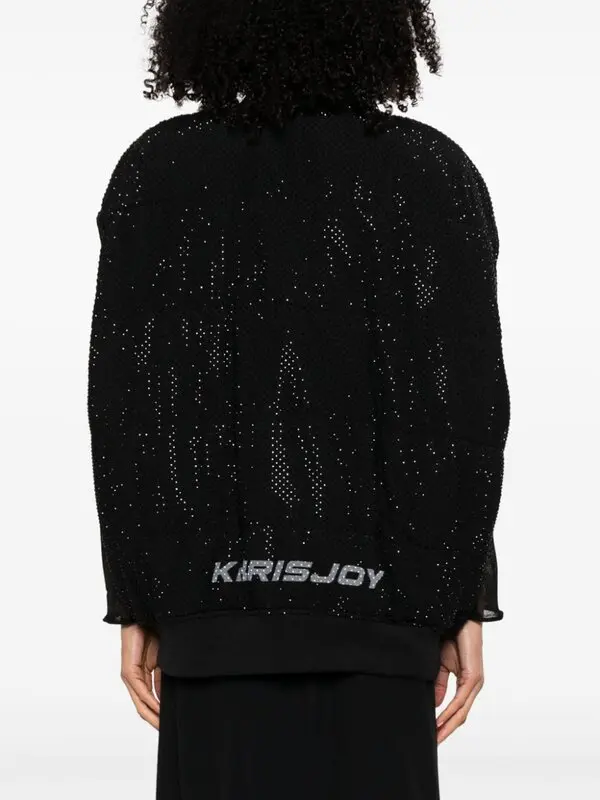 Khrisjoy Rhinestone-embellished Padded Gilet