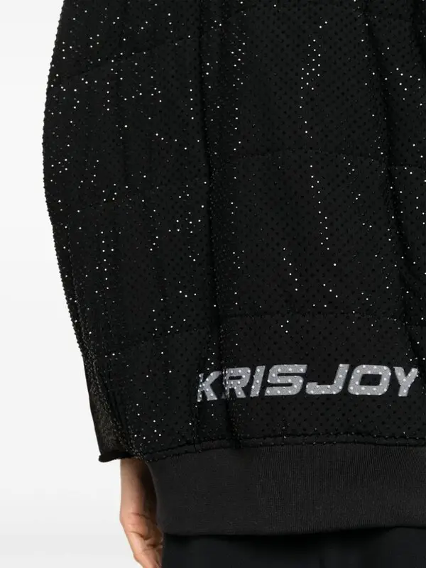 Khrisjoy Rhinestone-embellished Padded Gilet