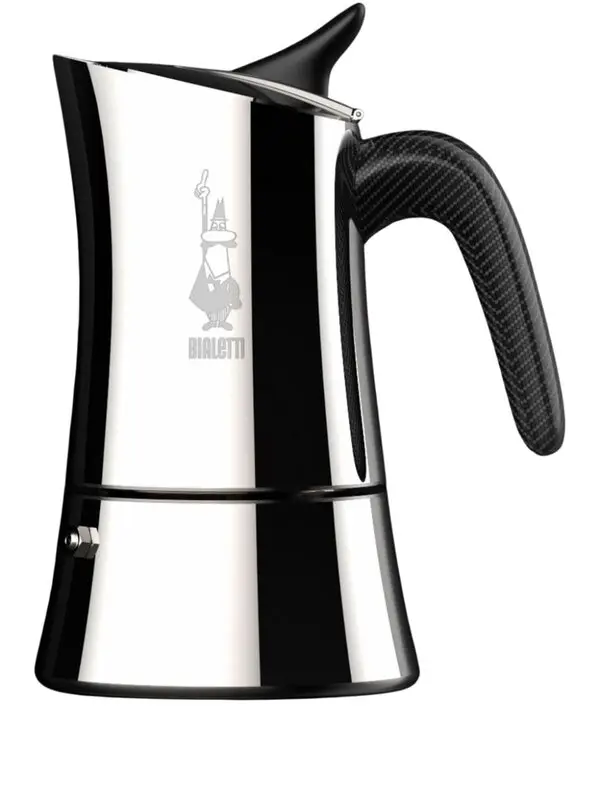 BIALETTI Moon Alfonso-print Coffee Maker - Silver