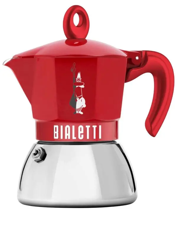 BIALETTI Moka Induction Alfonso-print Coffee Maker - Red