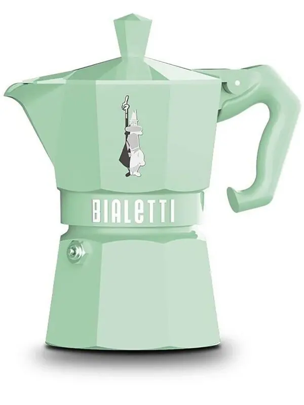 BIALETTI Moka Express Lasered-alfonso Coffee Maker - Green
