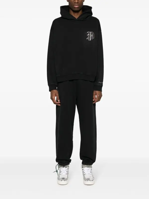 PAURA Logo-embellished Cotton Track Pants