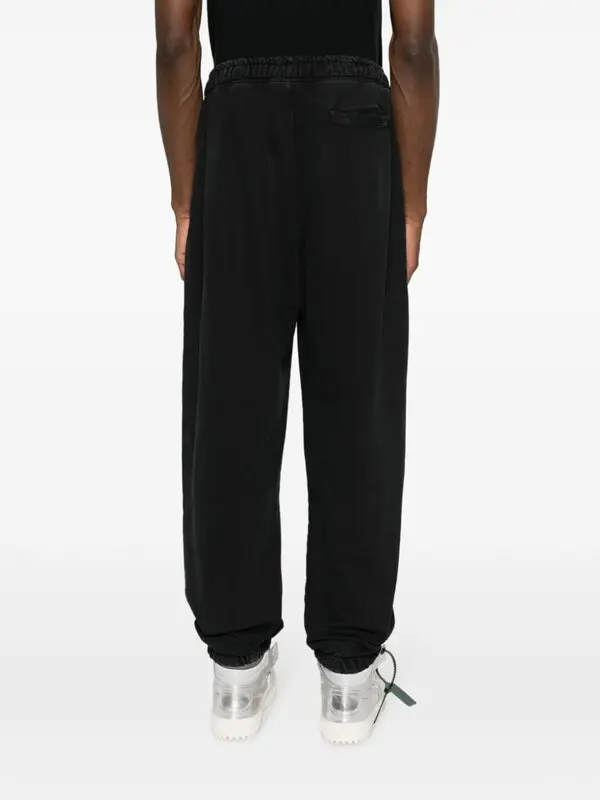 PAURA Logo-embellished Cotton Track Pants