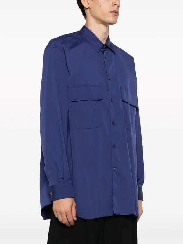 Comme Des Garçons Button-up Long-sleeve Shirt