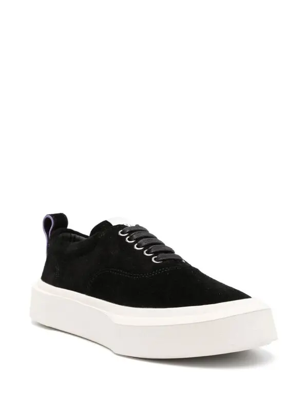 Eytys Mother Ii Suede Sneakers - Black