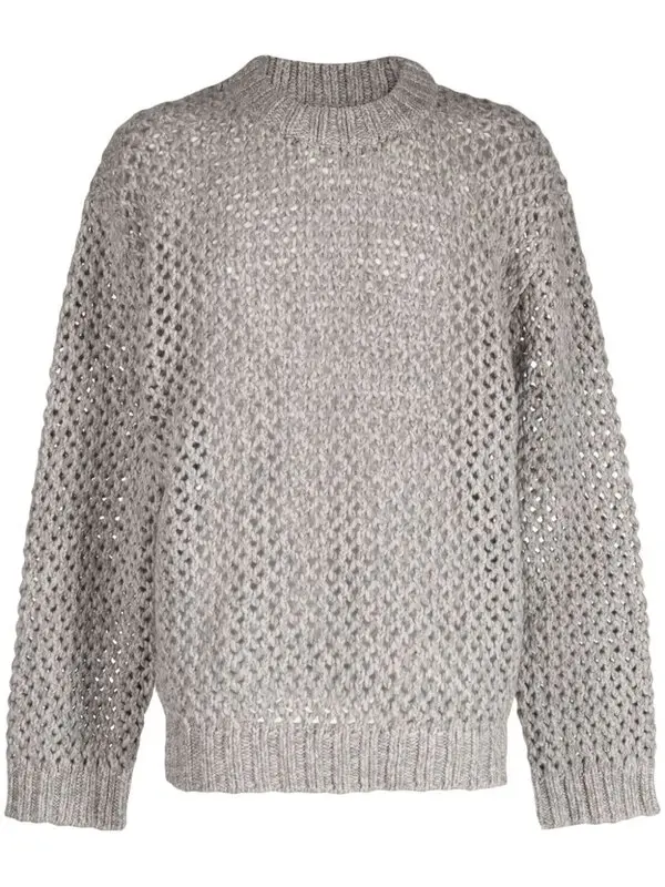 HOLZWEILER Open-knit Merino Wool Jumper