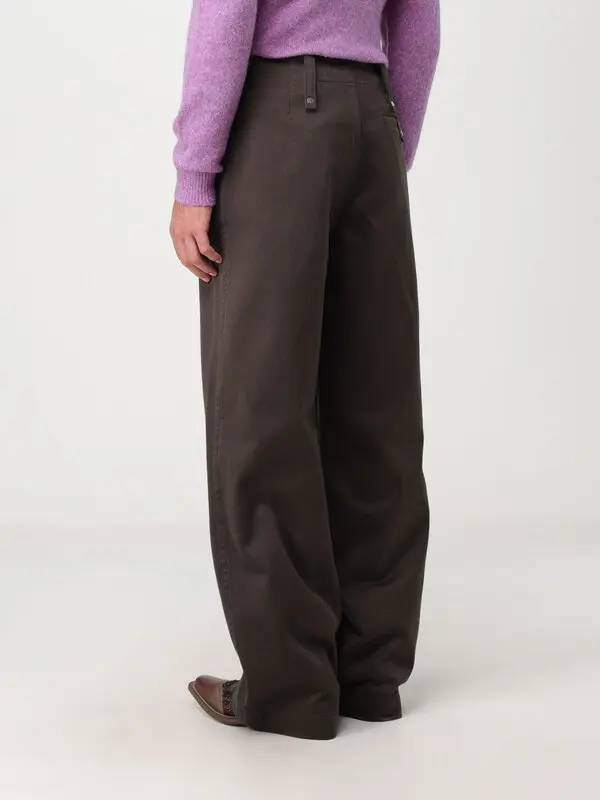 Burberry Tailored Wide Leg Trousers - Brown
