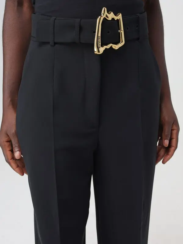 Moschino Tailored Belted Trousers