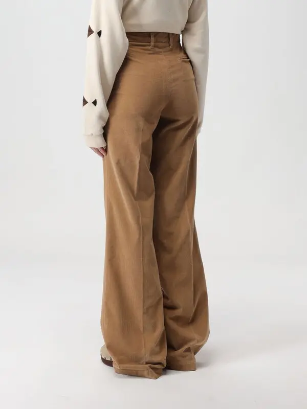 Jacob Cohen Tailored Wide Leg Corduroy Trousers - Brown