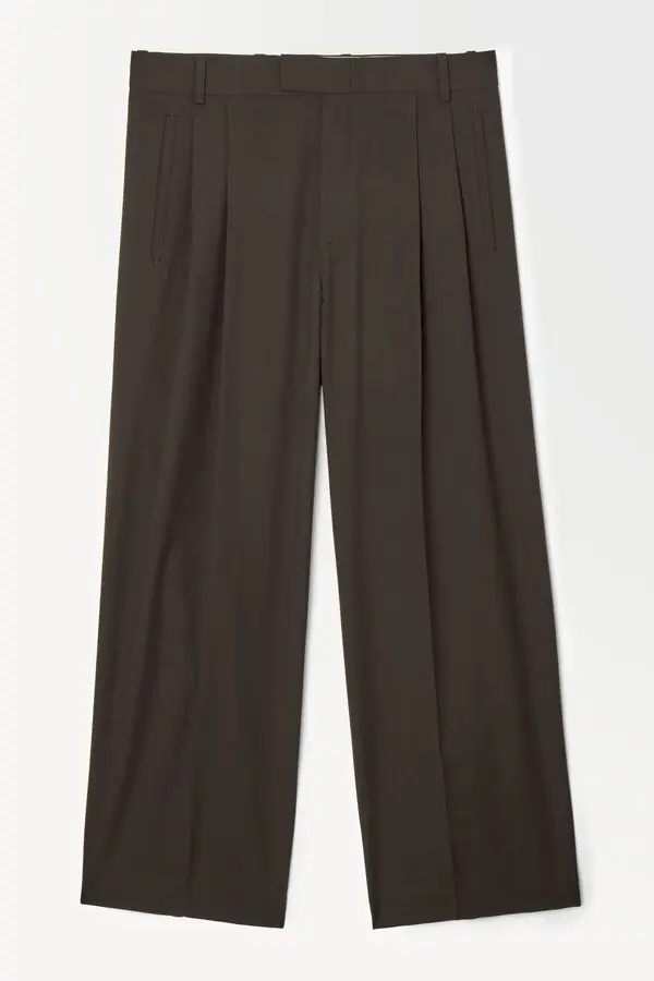 Cos The Pleated Wool Pants