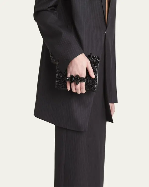 Alexander McQueen Mini Skull Jewel Chain Shoulder Bag