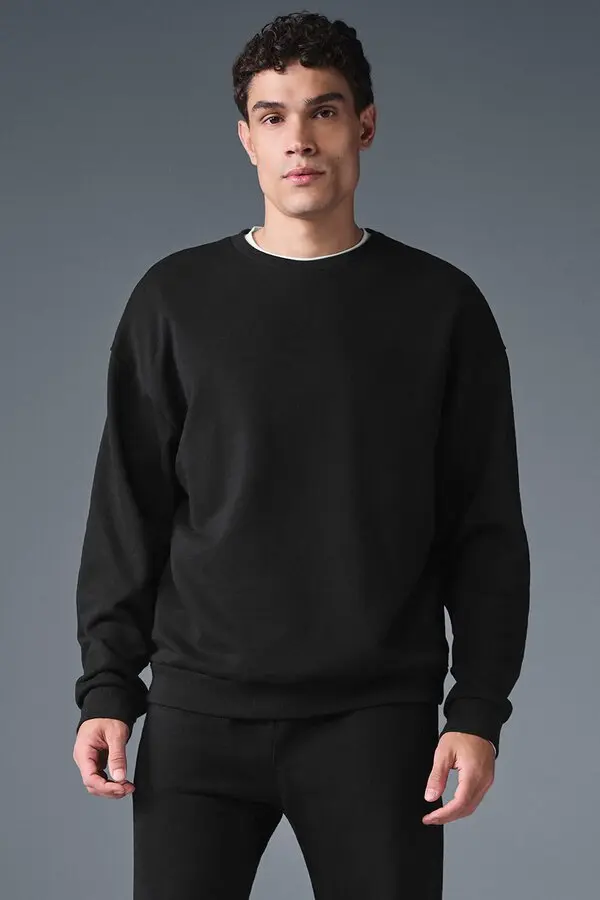 Alo Yoga Crewneck Pullover Top - Black