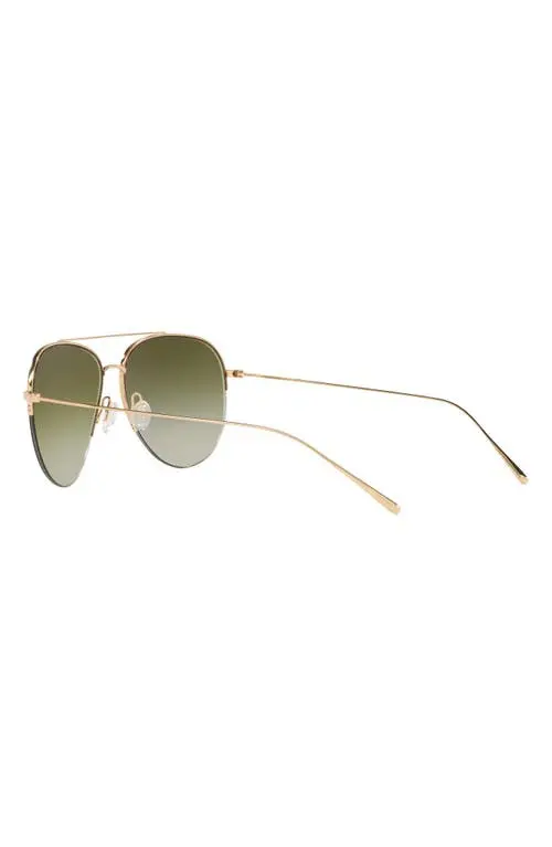 Oliver Spencer Cleamons 60mm Gradient Pilot Sunglasses