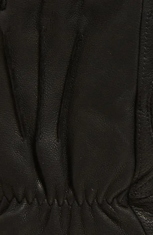 UGG Leather Gloves - Black