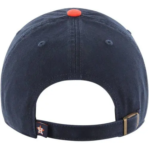 '47 Orange Houston Astros Clean Up Adjustable Hat