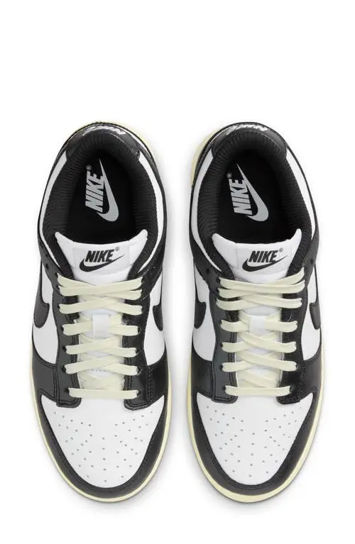 Nike Dunk Low Premium Sneakers - White/ Black/ Coconut Milk