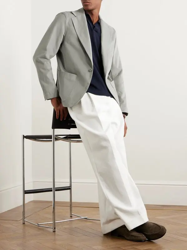 STOFFA Cotton-twill Suit Jacket