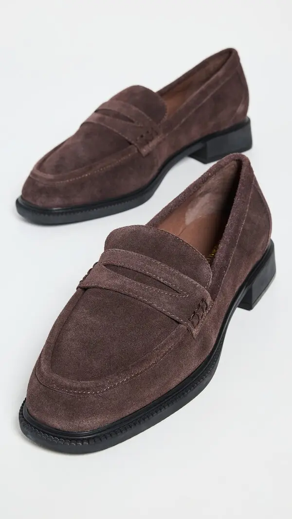 Intentionally Blank Brown Marblehead Loafers