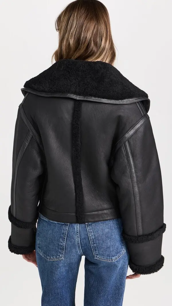 Victoria Beckham Shearling Jacket