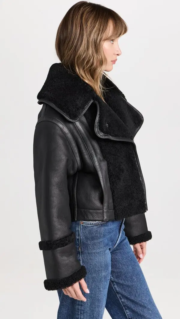 Victoria Beckham Shearling Jacket