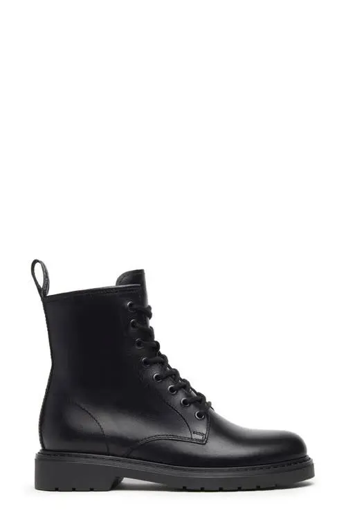 NEROGIARDINI Lace-up Combat Boots - Black