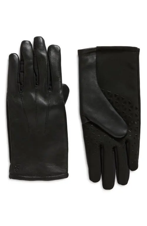 U|R Leather Driving Gloves - Black