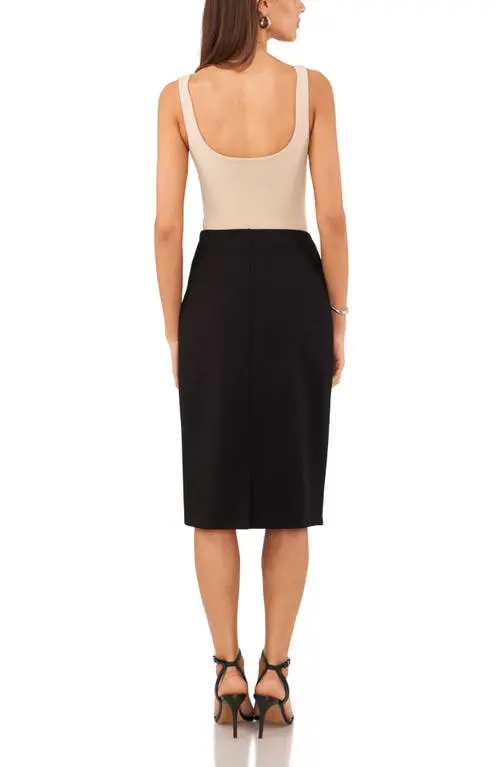 1.State Fitted Pencil Skirt