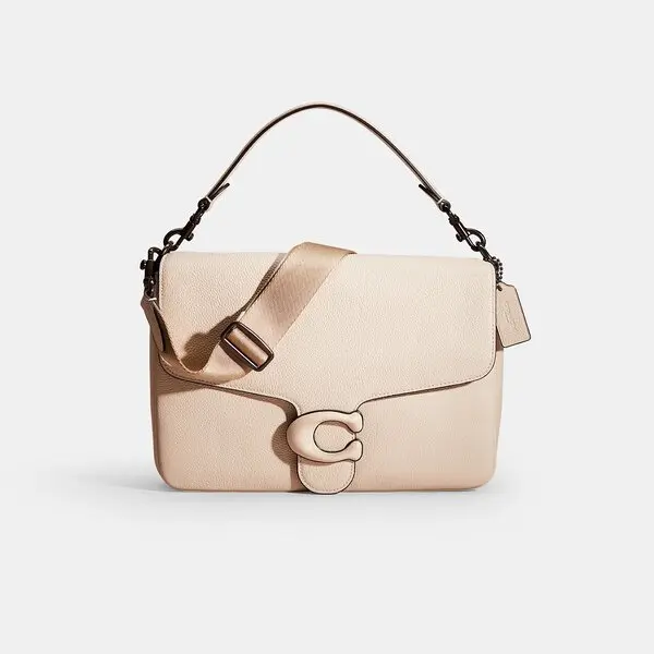 COACH Soft Tabby Messenger - Black Copper/steam