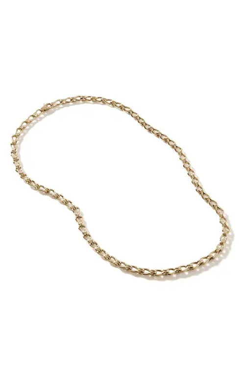 John Hardy Surf Link Chain Necklace - Gold