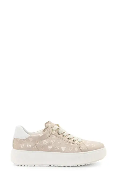 ARA Mikky Platform Sneakers - Shell/ White