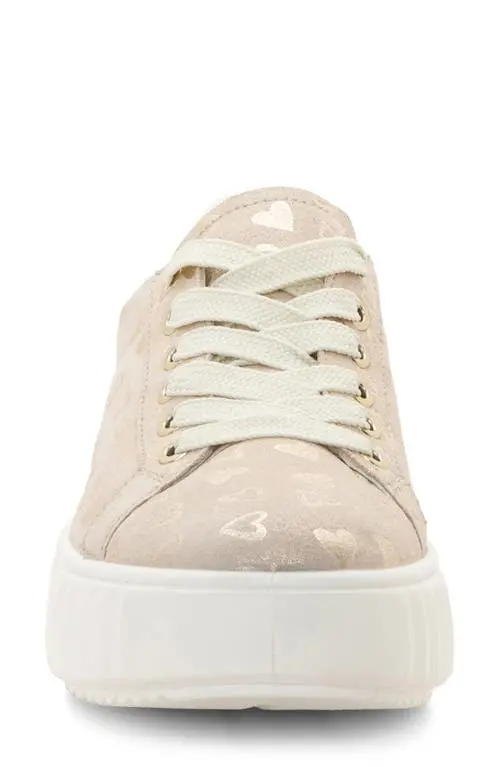 ARA Mikky Platform Sneakers - Shell/ White
