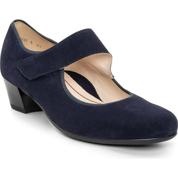 ARA Calico 2.0 Mary Jane Pump - Blue