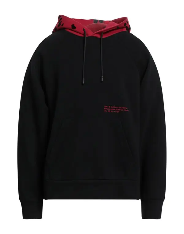 Dolce & Gabbana Sweatshirt In Cotton, Polyamide, And Viscose