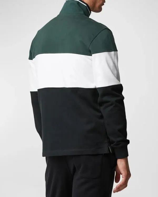 Rodd & Gunn Foresters Quarter-zip Sweater - Forest
